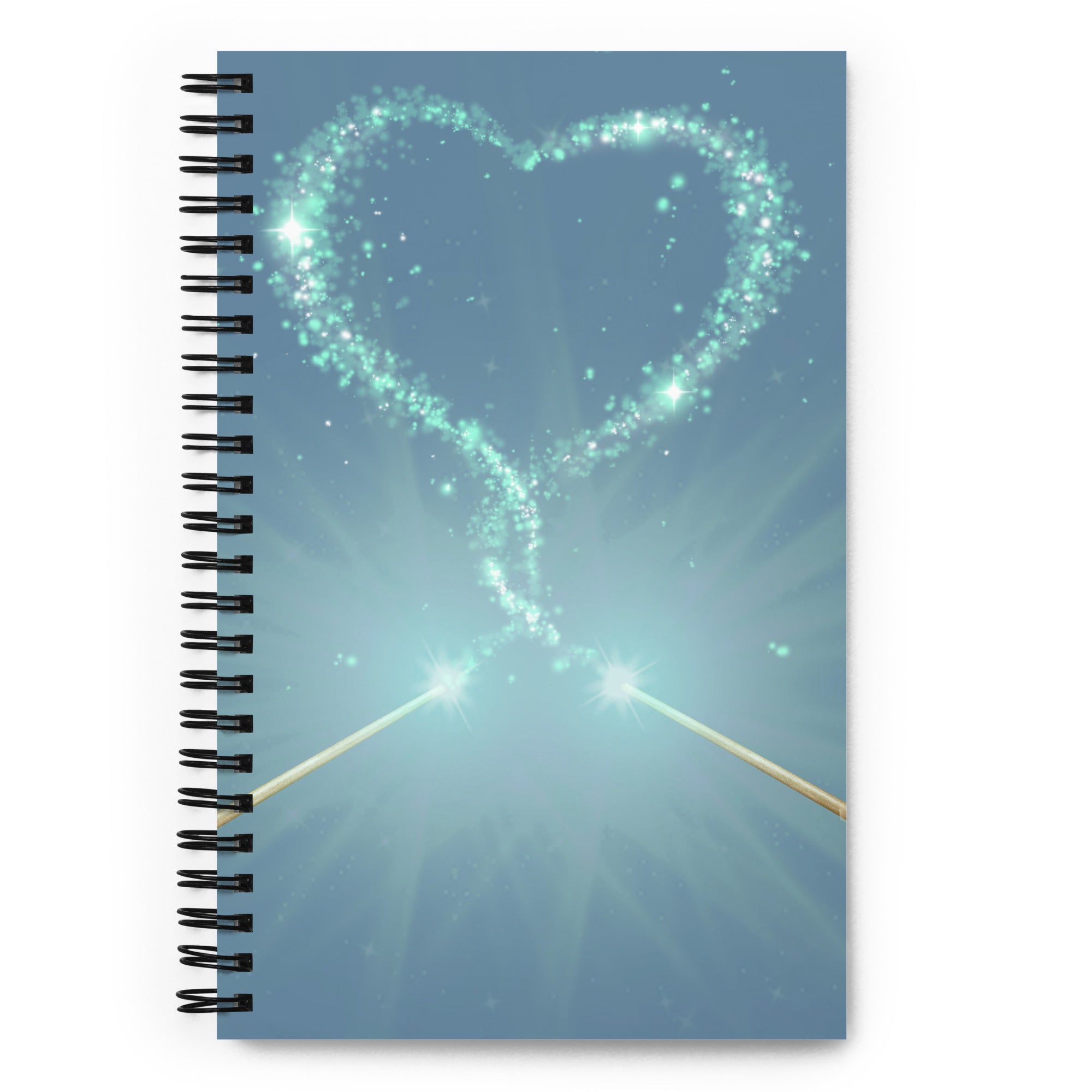 Spiral Notebook - Magical Heart Vertical – Famous Author
